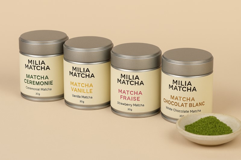 Milia Matcha : Thé Matcha Premium à Versailles